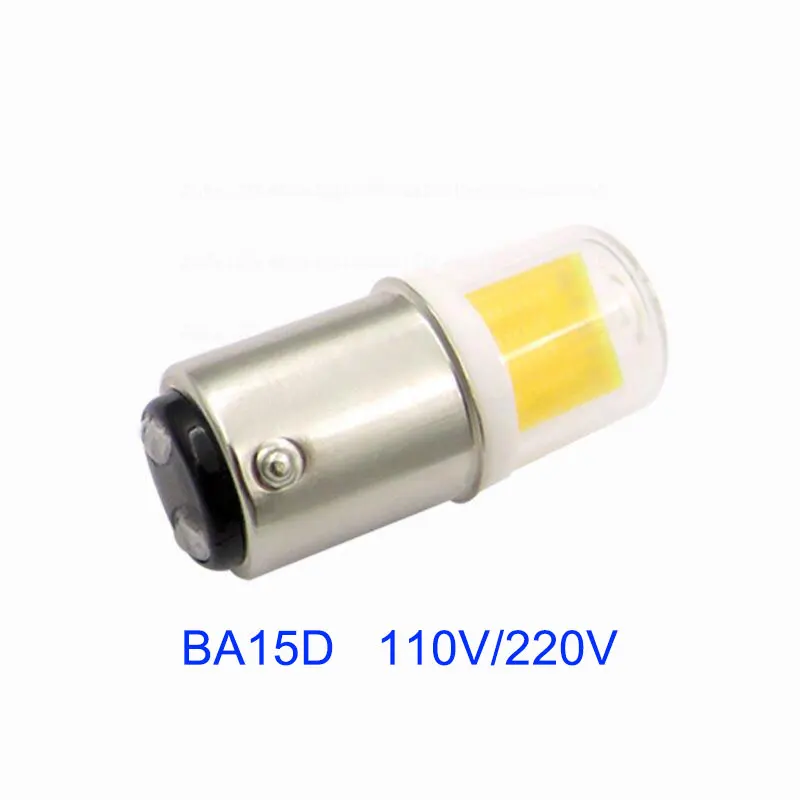 DIMMABLE-BA15D-LED-Light-Bulb-5W-120V-230V-COB-1511-LED-Lamp-for ...