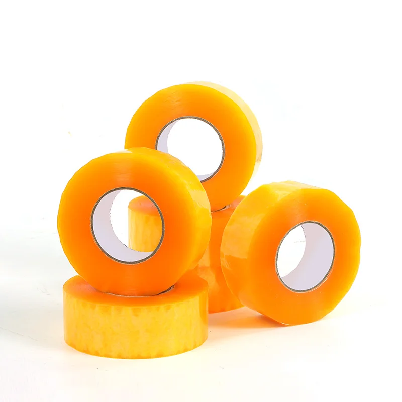 44mm width clear yellow Tape, Heavy Duty Packaging Tape For Shipping ...