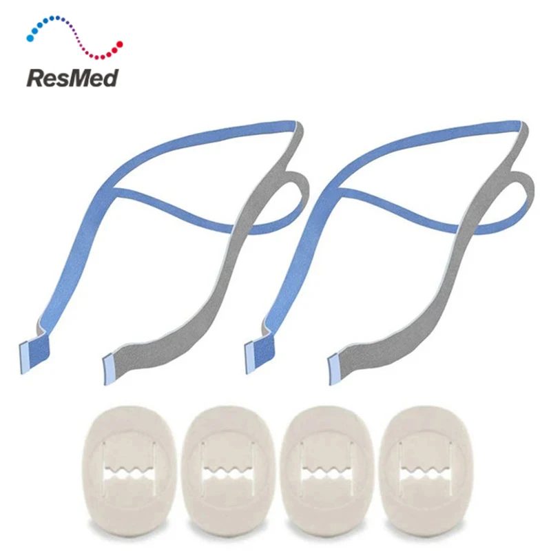 4 PCS Adjustment Clips and 2PCS Headband for ResMed AirFit P10 Nasal ...