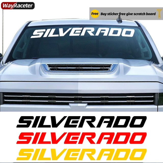 Silverado Windshield Decal