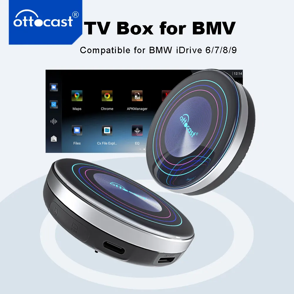Ottocast-i3-CarPlay-AI-TV-Box-for-BMW-iDrive-6-7-8-9-Car-Accessories ...