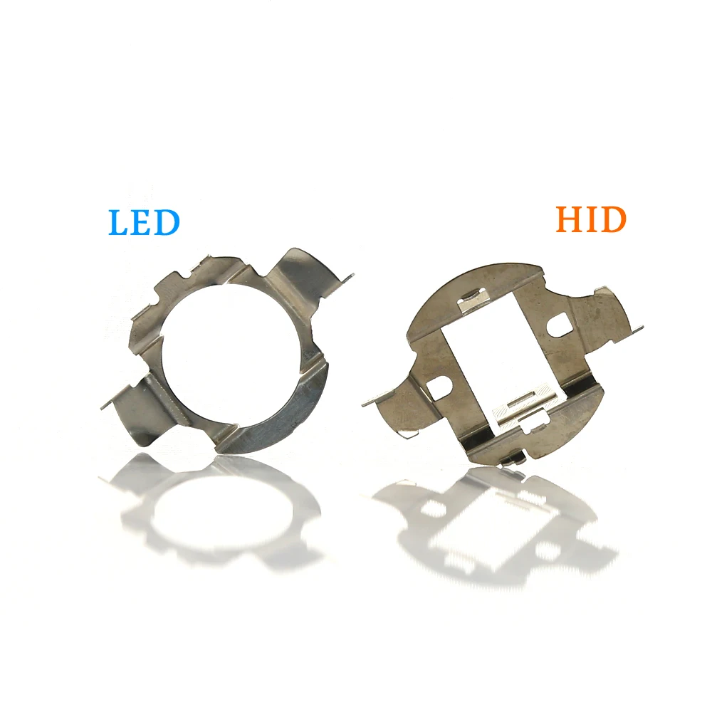 2PCS-H7-LED-HID-Holder-Headlight-Bulb-Base-Adapter-Socket-Headlamp ...