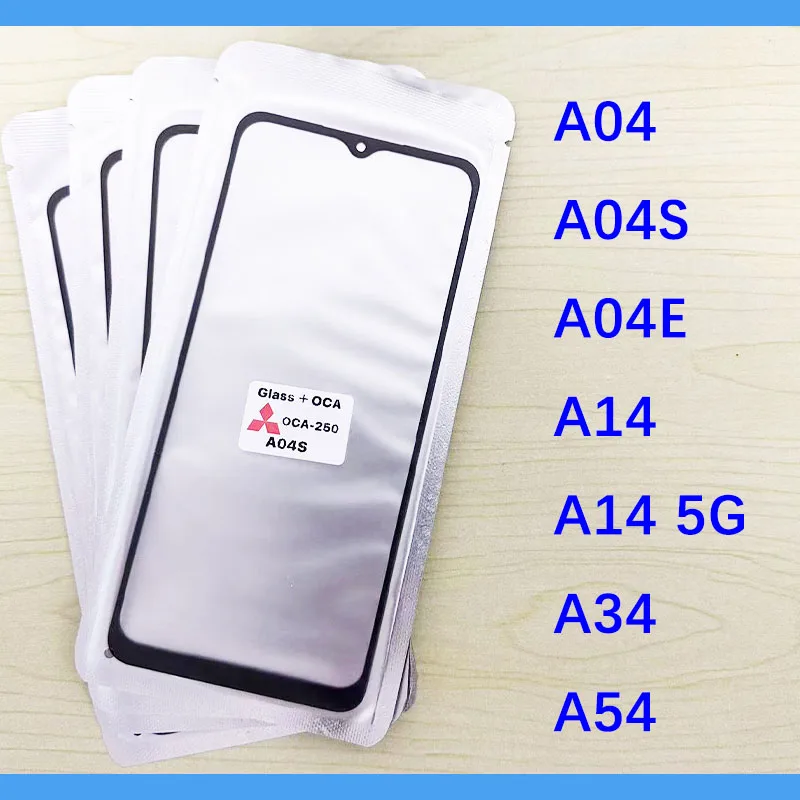 10pcs TOP QC para Samsung Galaxy A04 A04S A04E A14 5G A34 A54 LCD tela ...