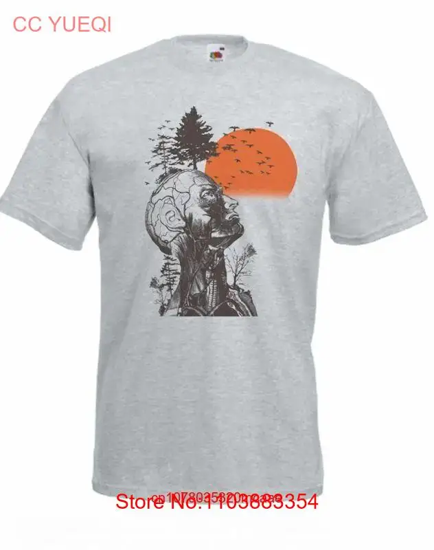 Grey Hangover Alan Human Tree Junk Food Movies T Shirt long or short ...