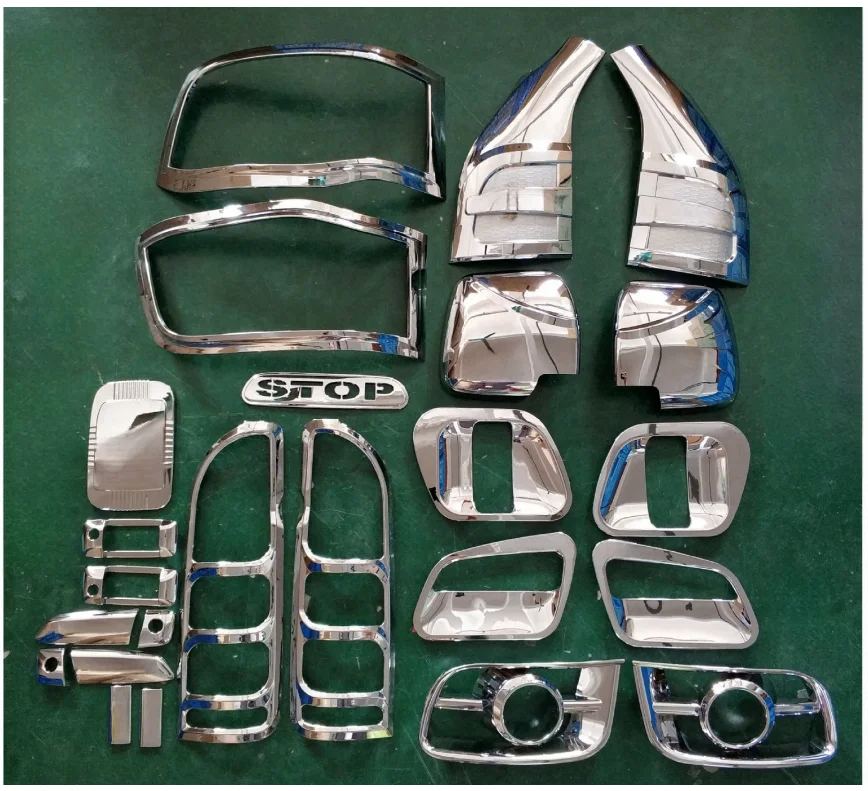 High-quality ABS Chrome plated trim accessories plated For Toyota Hiace ...