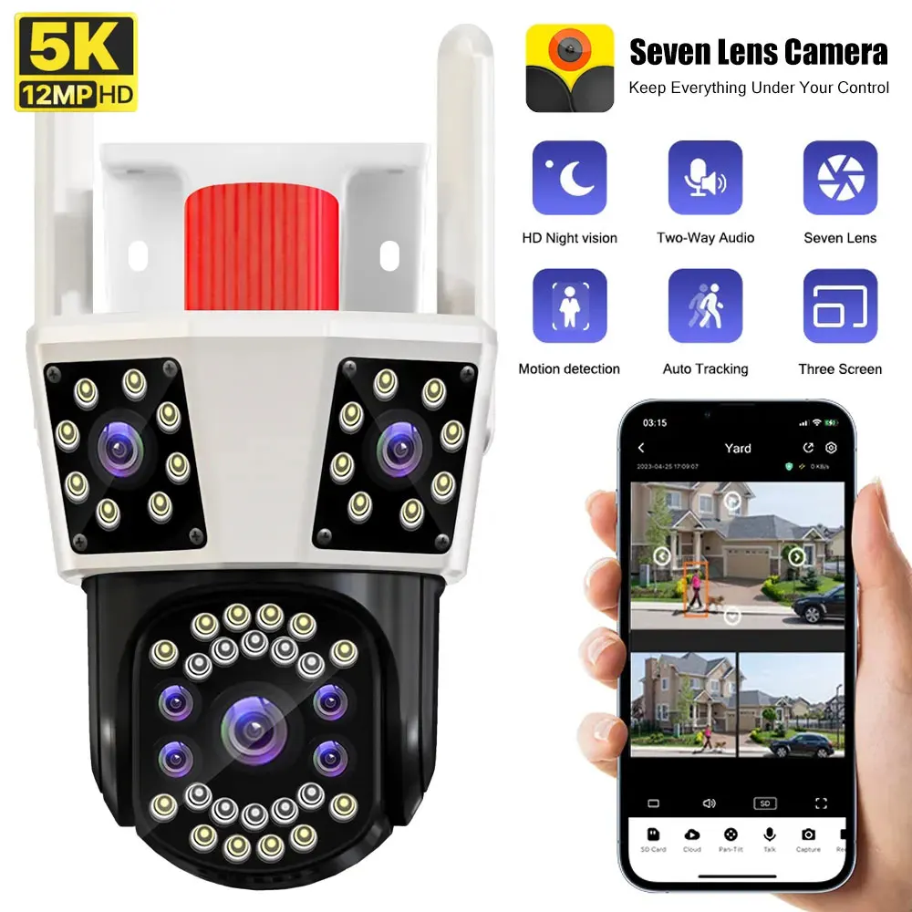 12MP-5K-Wifi-IP-Camera-Three-Screens-PTZ-8X-Digital-Zoom-Outdoor ...