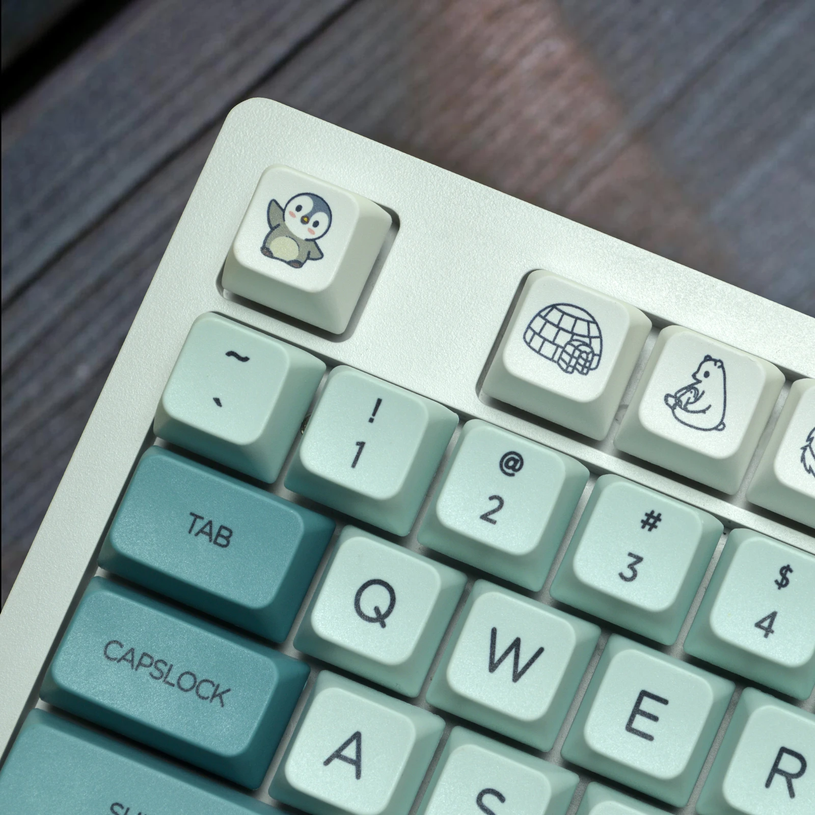 Iceberg-146-Key-Caps-PBT-MDA-Profile-For-Cherry-MX-Mechanical-Keyboard ...