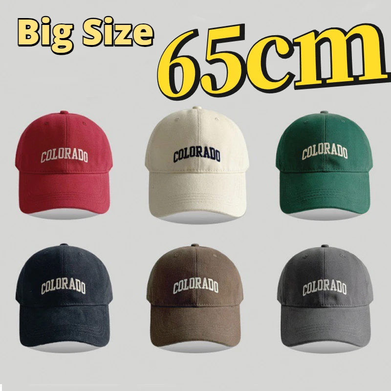 2024-Autumn-Plus-Size-60-65cm-Baseball-Caps-Man-55-60cm-Summer-Popular ...