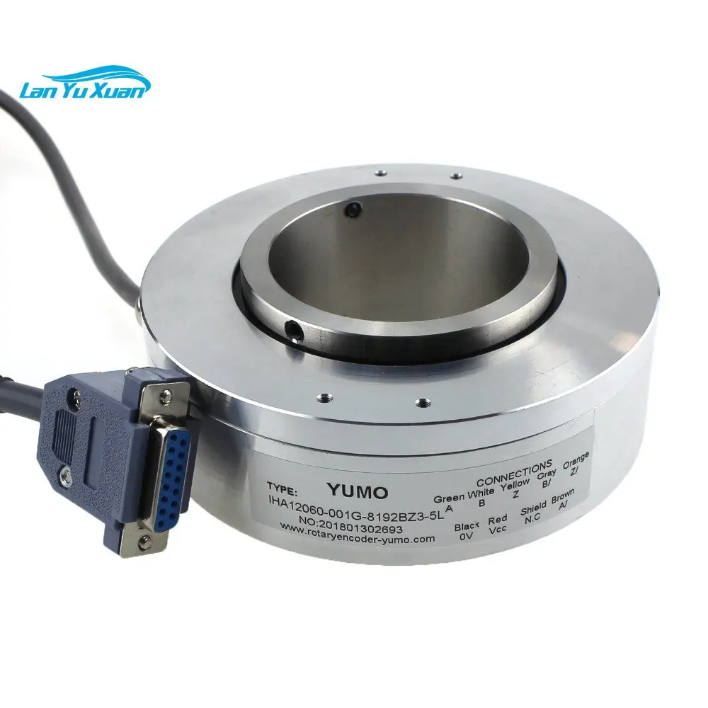 YUMO-codificador-ptico-rotativo-IHA12060-001G-8192BZ3-5L-eje-pasante ...