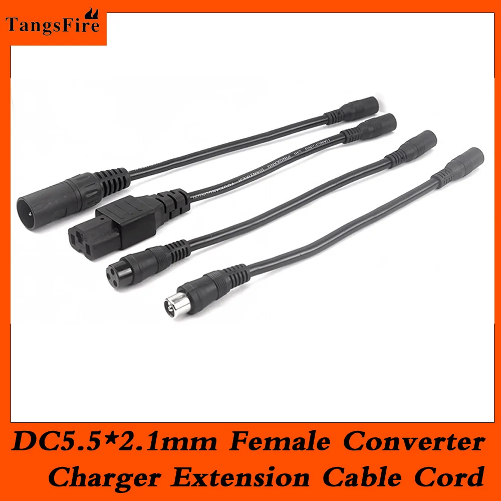 DC-to-RCA-GX16-XLR-IEC-3-Pin-Connector-Cable-Adapter-cable-extended ...