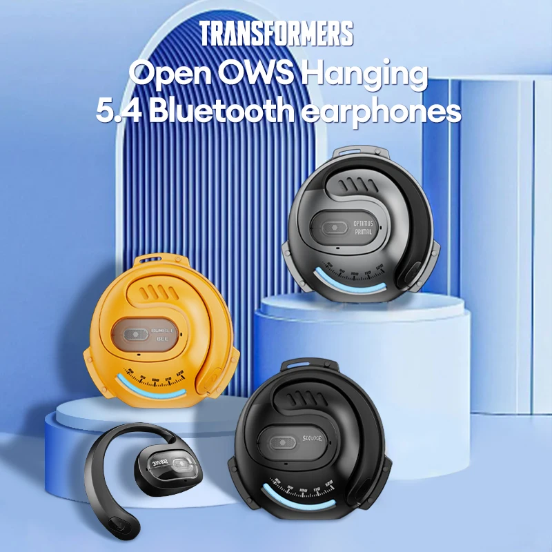 TRANSFORMERS-X15-Pro-LED-Waterproof-Ear-Hook-Bumblebee-Earphones ...