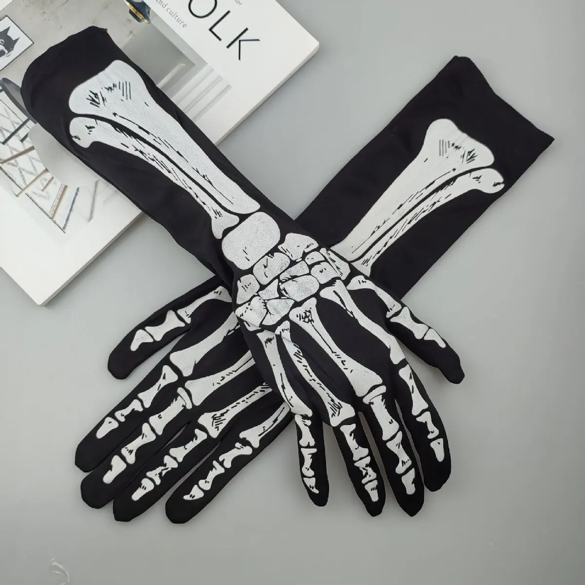 Halloween-Skeleton-Skeleton-Gloves-Trick-Dark-Wind-Convex-Gloves ...