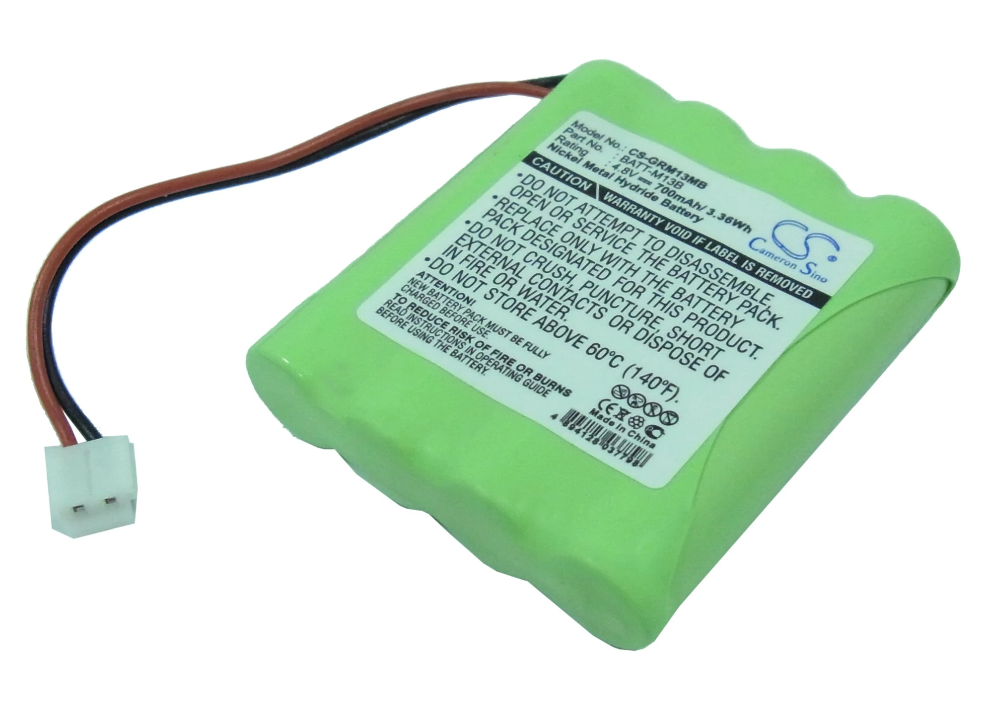 Cameron Sino Battery For GRACO BATT M13B M,M13B8720 000 700mAh ...