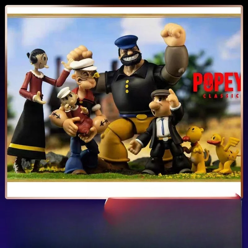 New-1-12-Popeye-Sailor-Anime-Character-Bfs-Mobile-Popeye-Bluto-Olive ...