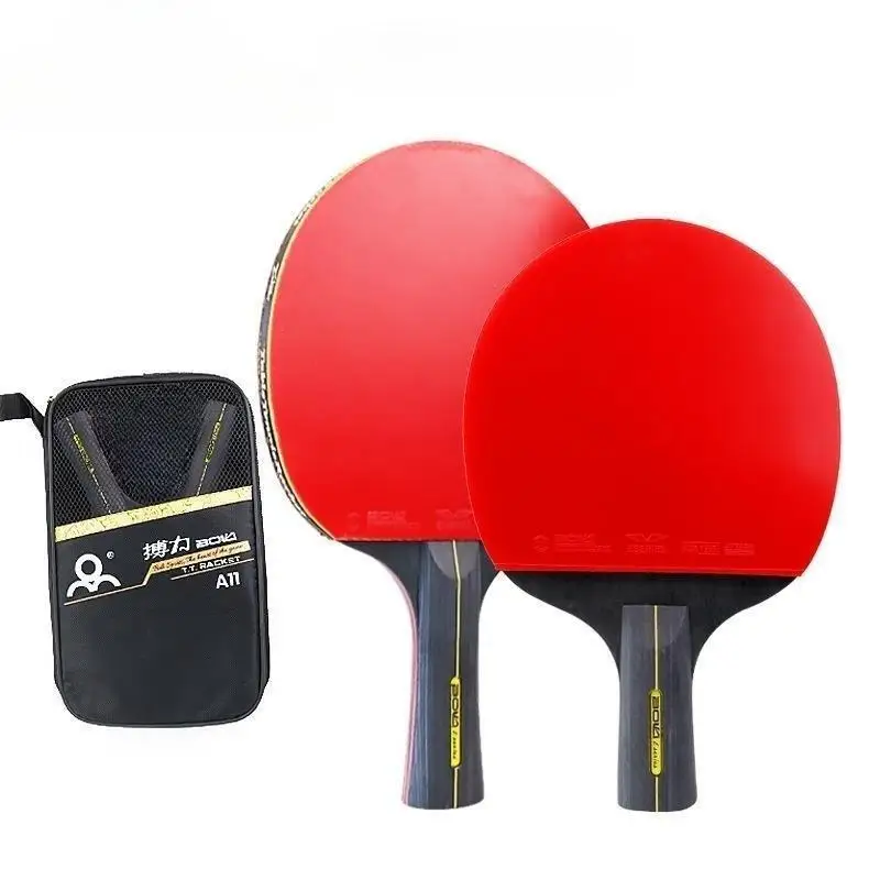 Table-Tennis-Racket-Professional-Carbon-Blade-Ping-Pong-Racket-Paddle ...