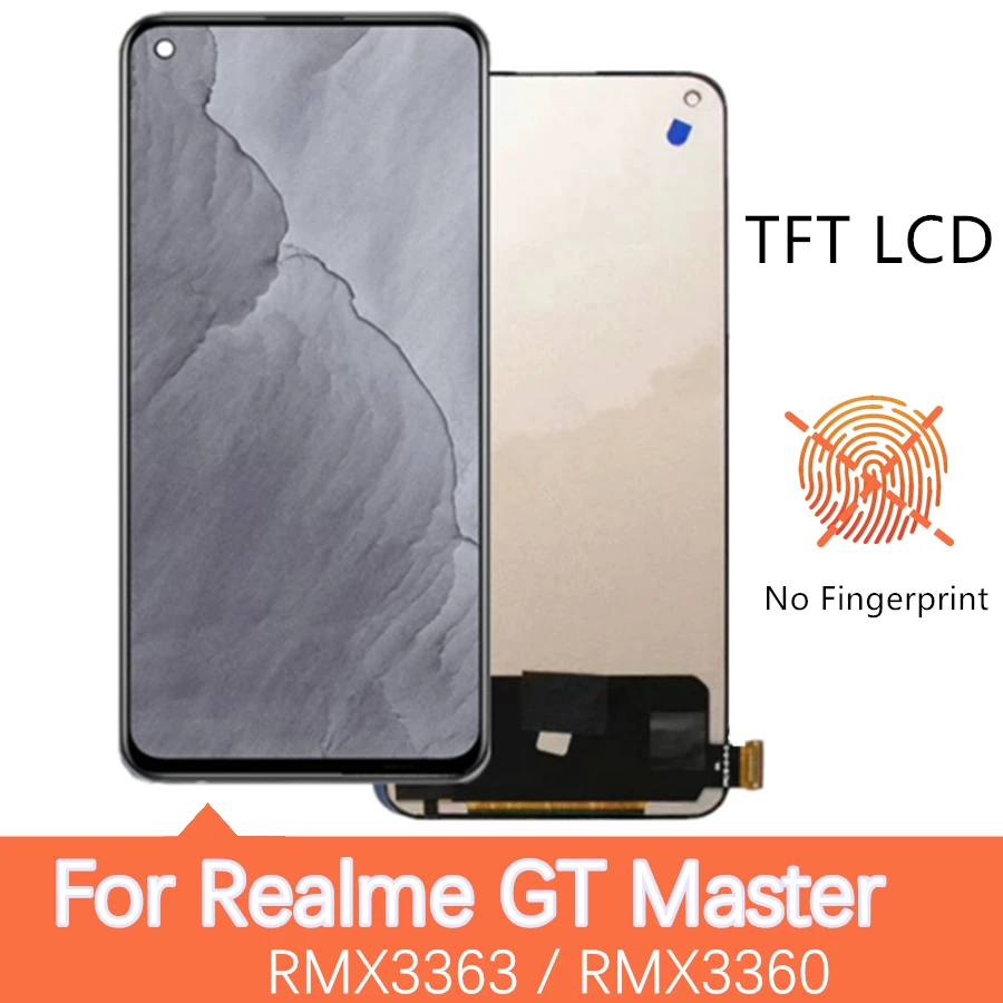 6.43" TFT RMX3363 LCD For Realme GT Master Edition LCD Display RMX3361 ...