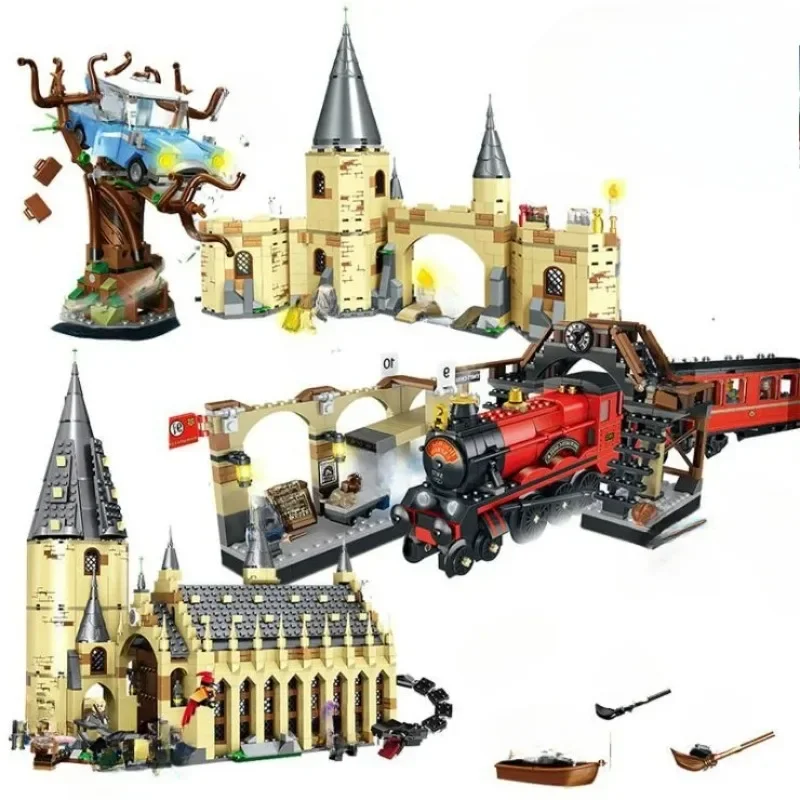 Castle Voldemort Clock Tower Magic Castle Architecture Building Blocks ...