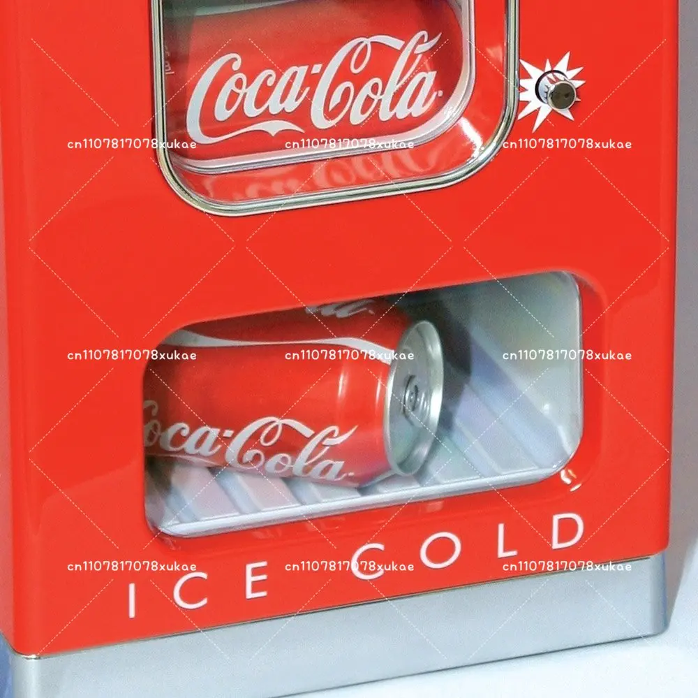 Mini vending machine 10 cans pop-up small refrigerator household ...