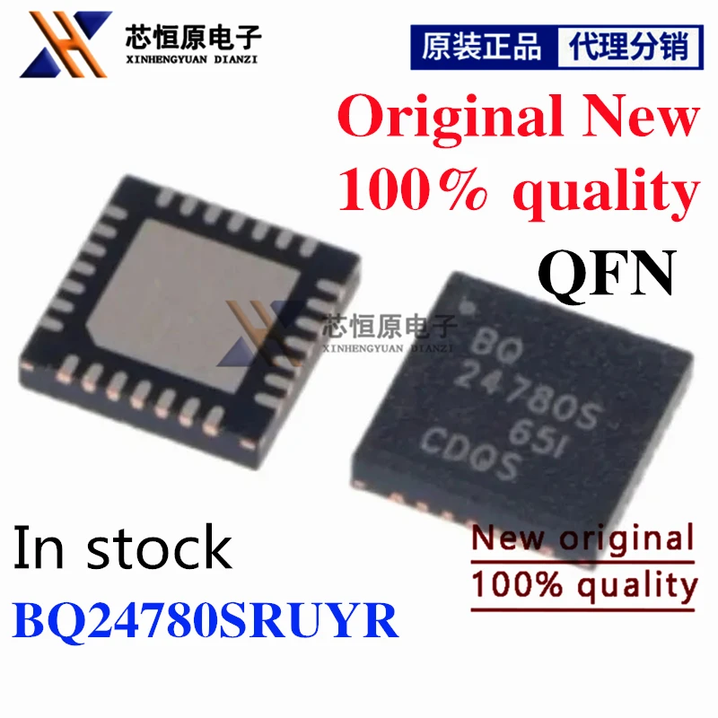 Chipset-de-QFN-28-BQ24780S-100-S-XQ24780S-BQ24780SRUYR-BQ24780SRUYT ...