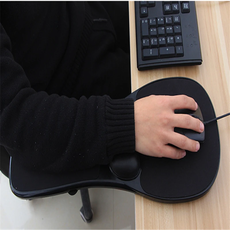 Chair-Special-Detachable-Bracket-Computer-Hand-Bracket-Mouse-Pad-Black ...