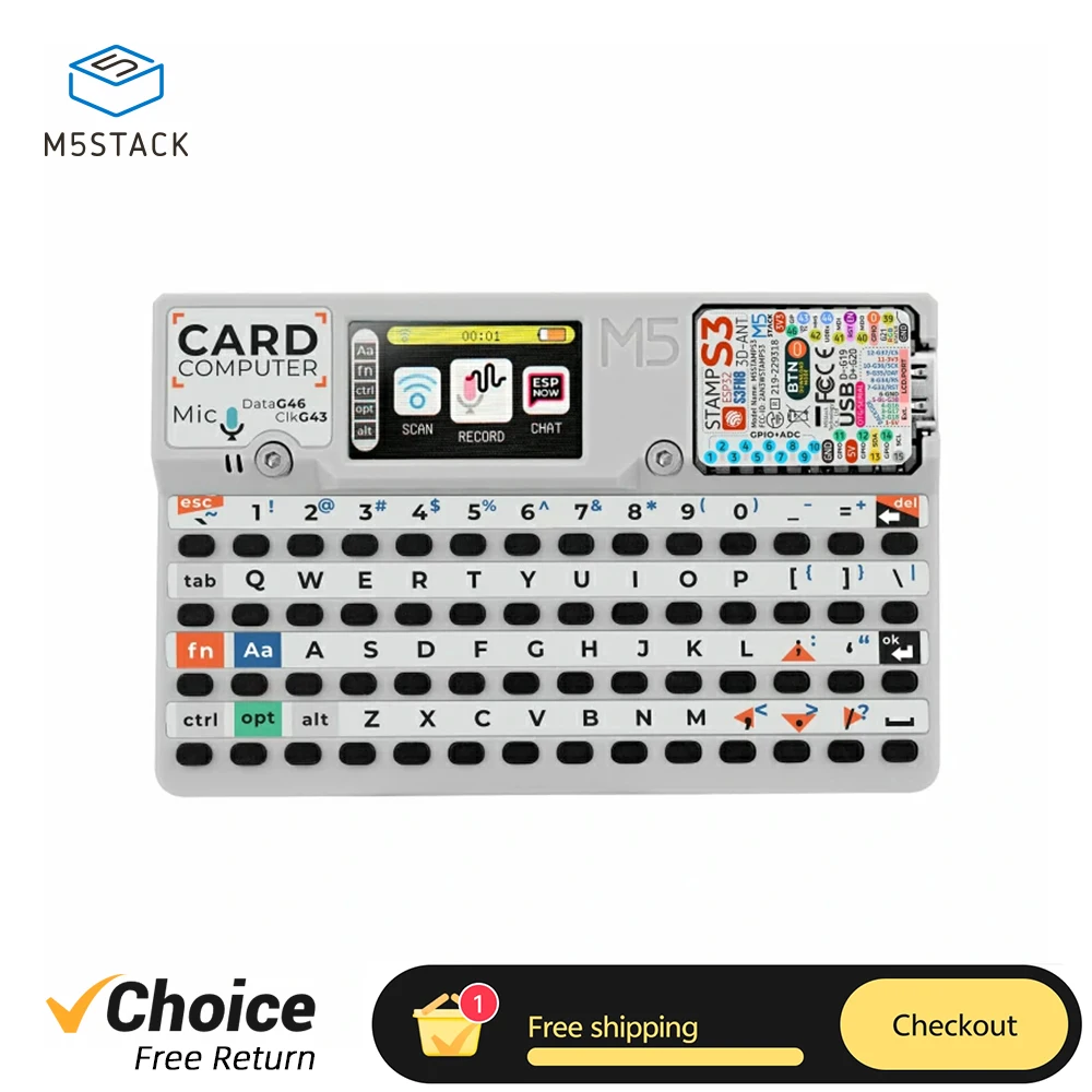 Placa-de-desarrollo-M5Stack-Cardputer-M5StampS3-ESP32-S3-ordenador-port ...