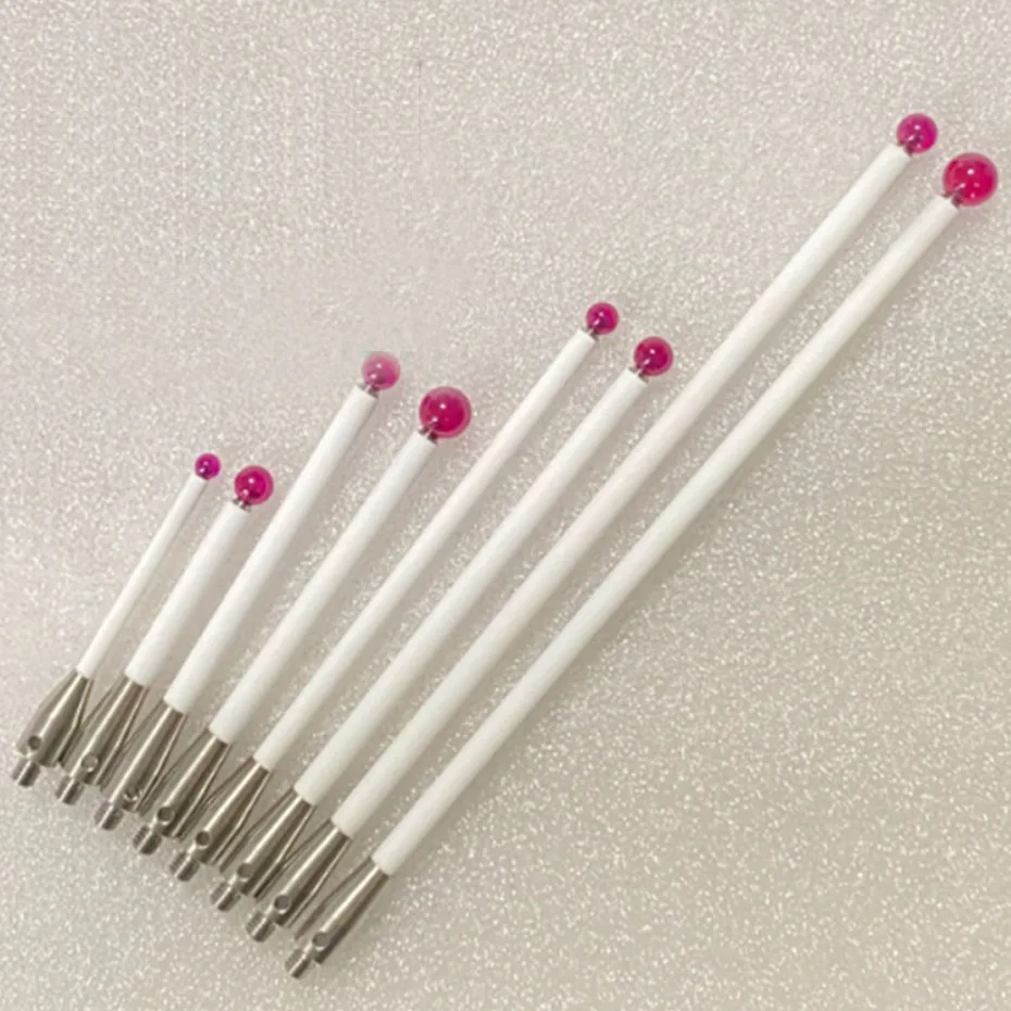 Ruby measuring needle M4 thread CNC machine probe ceramic rod extension ...