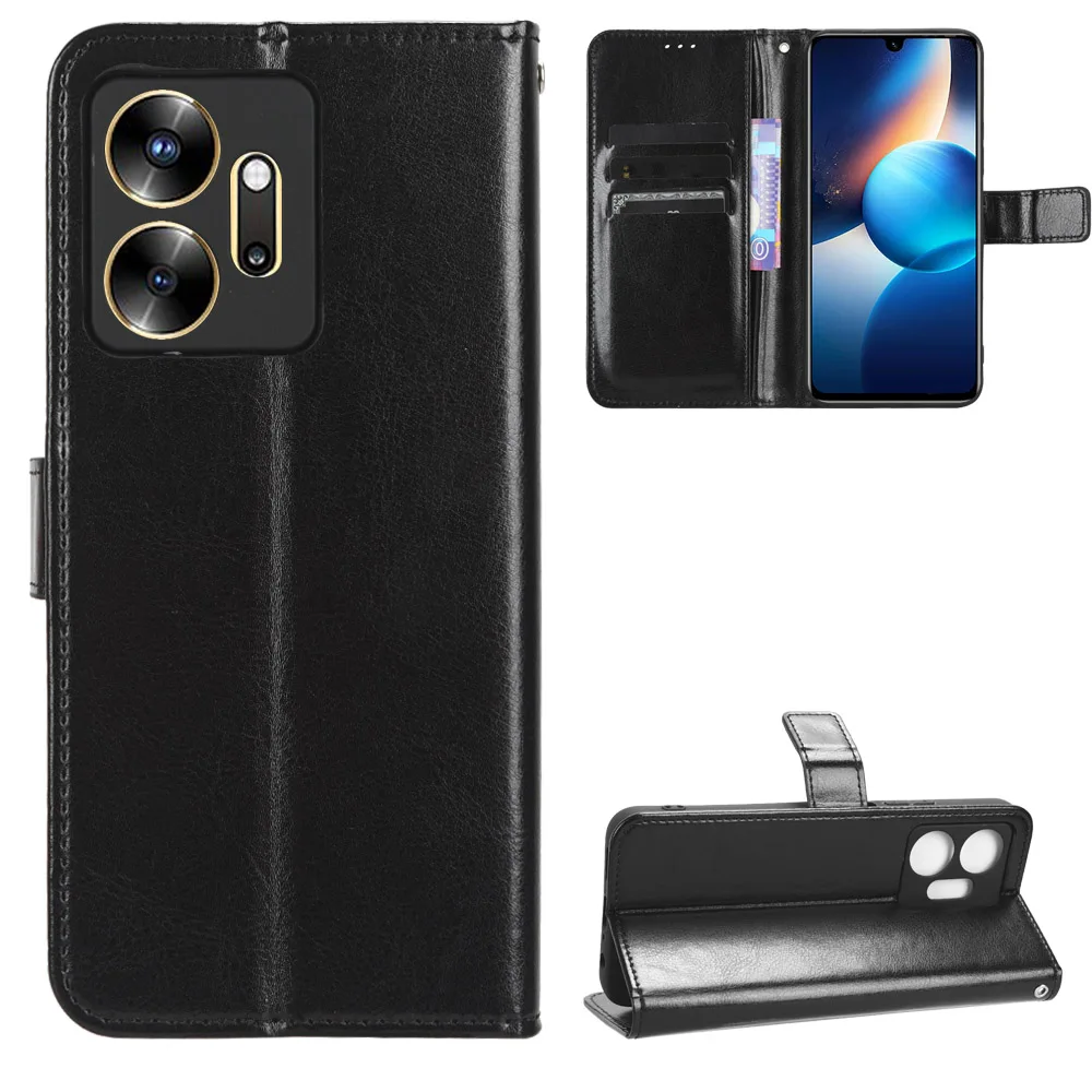 Fashion Wallet PU Leather Case Cover For Infinix Zero 20 X6827/Zero 8 ...