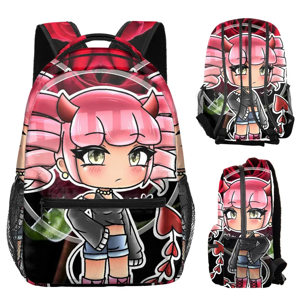 Hip-Hop-Kpop-Youthful-School-Bags-Unisex-Cute-Gacha-Life-Travel-Bags-3D ...