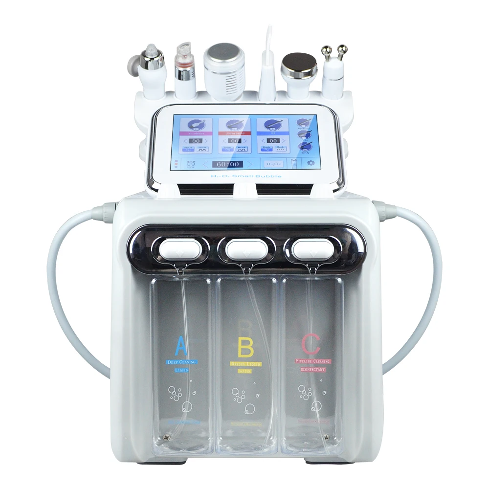 Hydro-Water-Jet-Peel-Hydrodermabrasion-Machine-6-in-1-Facial ...