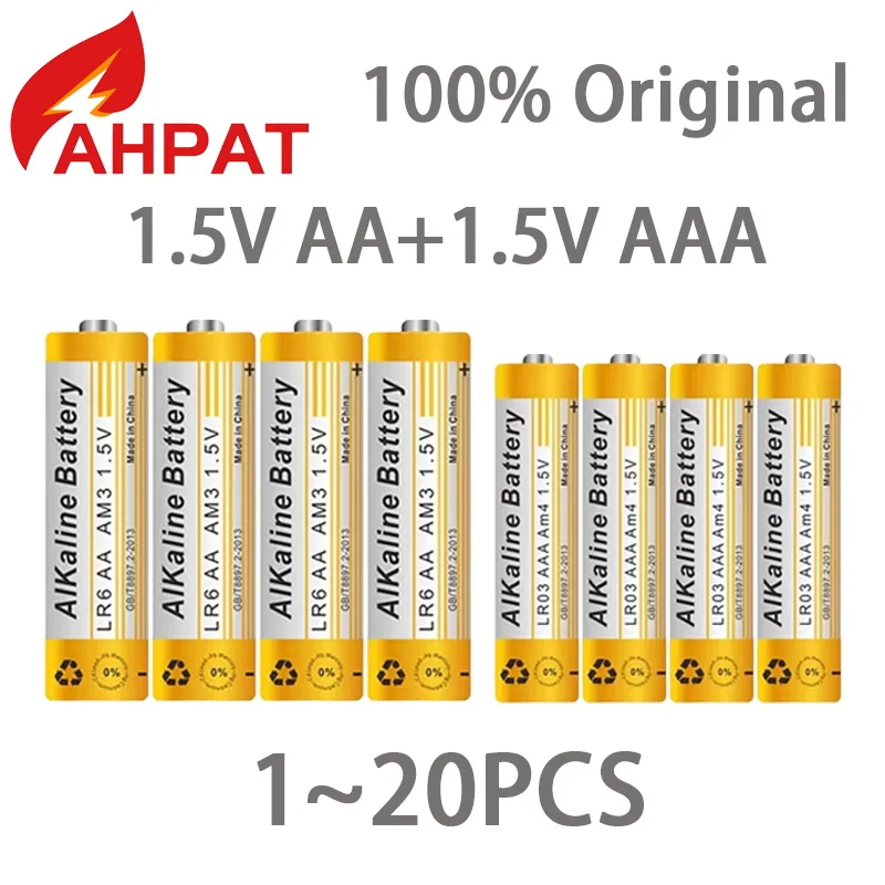 1-5V-AA-AAA-NI-MH-Rechargeable-AA-Battery-AAA-Alkaline-3000-3400mah-For ...