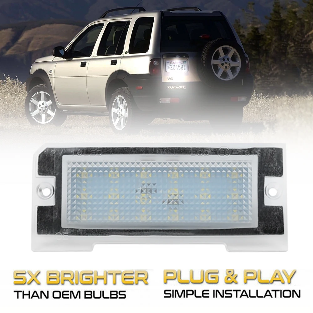 Auto-Parts-LED-License-Number-Plate-Light-Lamp-For-Land-Rover ...