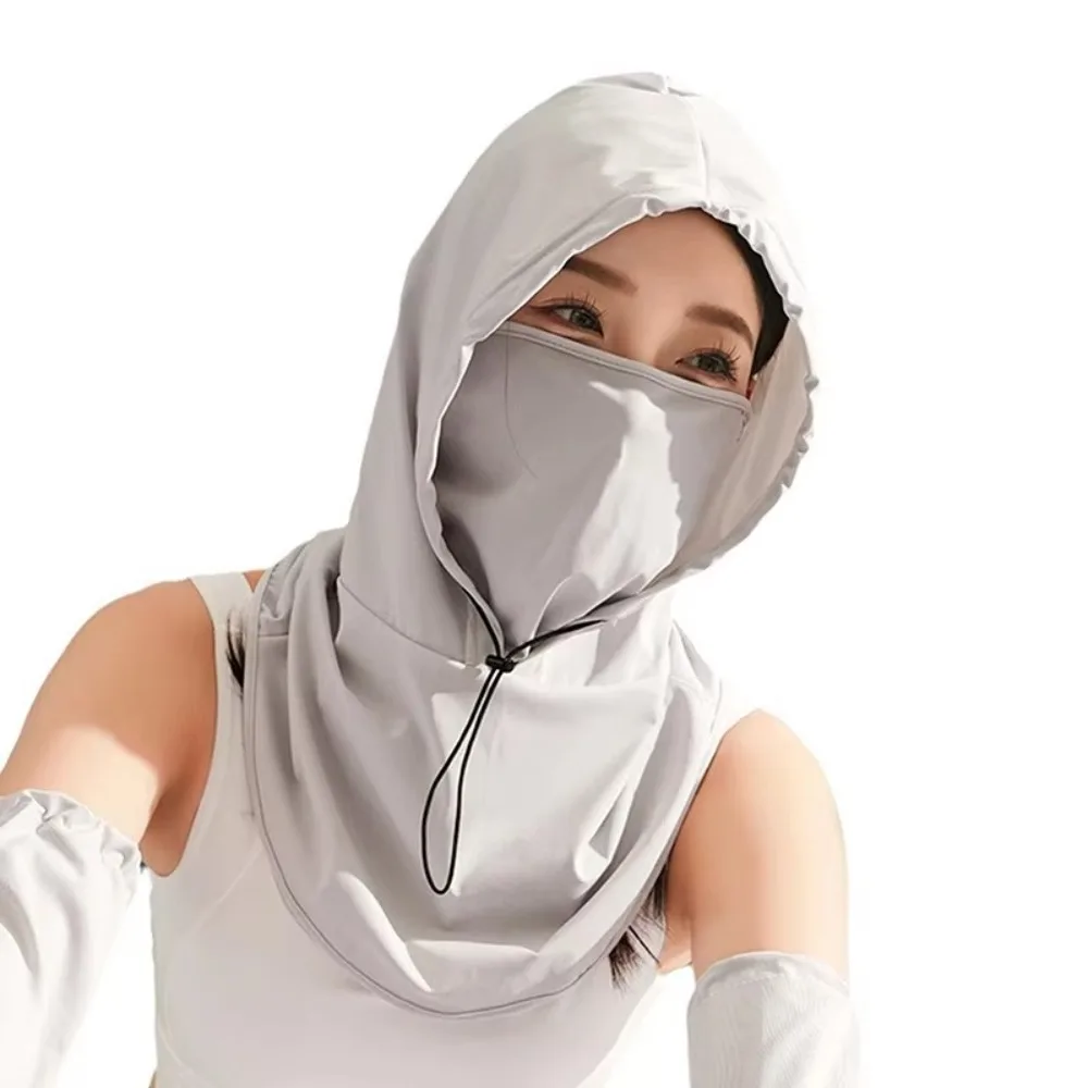 New Cooling UV Protection Hood Breathable Full Head Mask Face Cover For ...