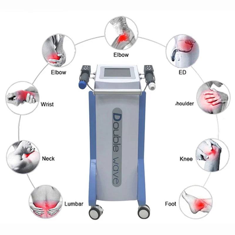 Newest Design Electrotherapy Pain Relief Electromagnetic Double Handle ...