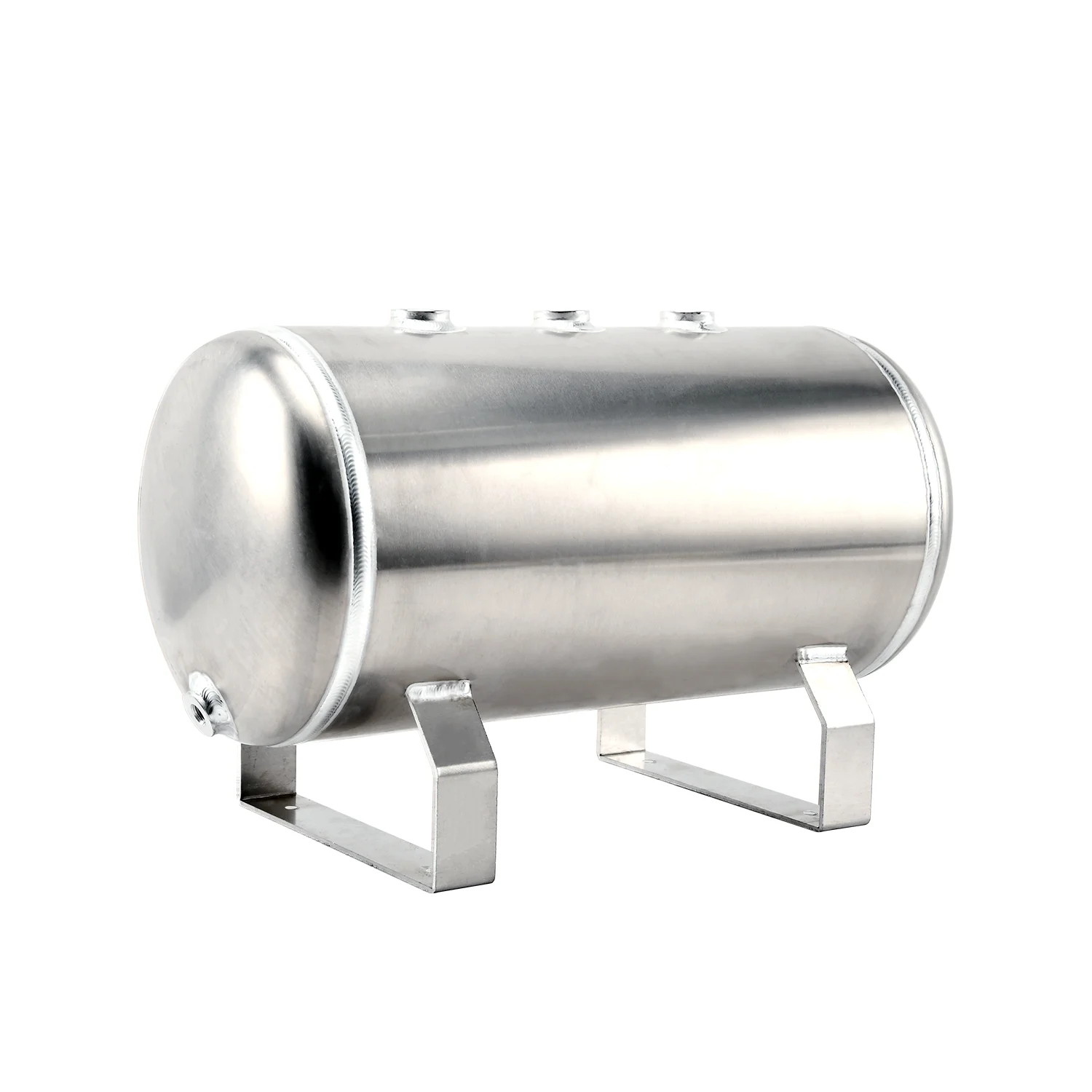 24L Air Pressure Tank Aluminum Horizontal reservoir Air Storage ...