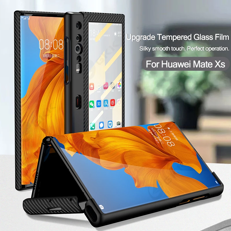 GKK-Original-Case-For-Huawei-Mate-Xs-Case-Leather-Texture-One-side ...