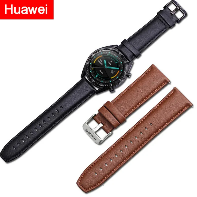 Huawei-Original-22mm-Leather-Watchband-for-HUAWEI-Watch-GT4-46mm-GT3 ...