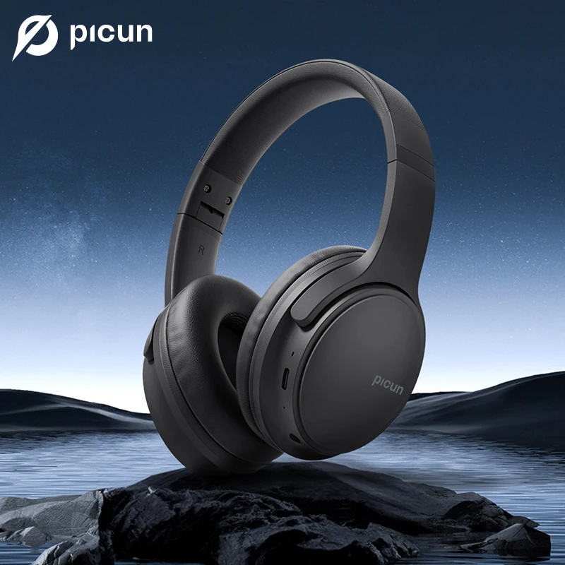 Picun-B-06-Wireless-Headphones-Bluetooth-On-Ear-Headset-Bulit-in ...