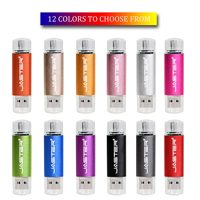 Micro-USB-Flash-Drive-64GB-Free-Key-Chain-Pen-Drive-32GB-TYPE-C-Adapter ...