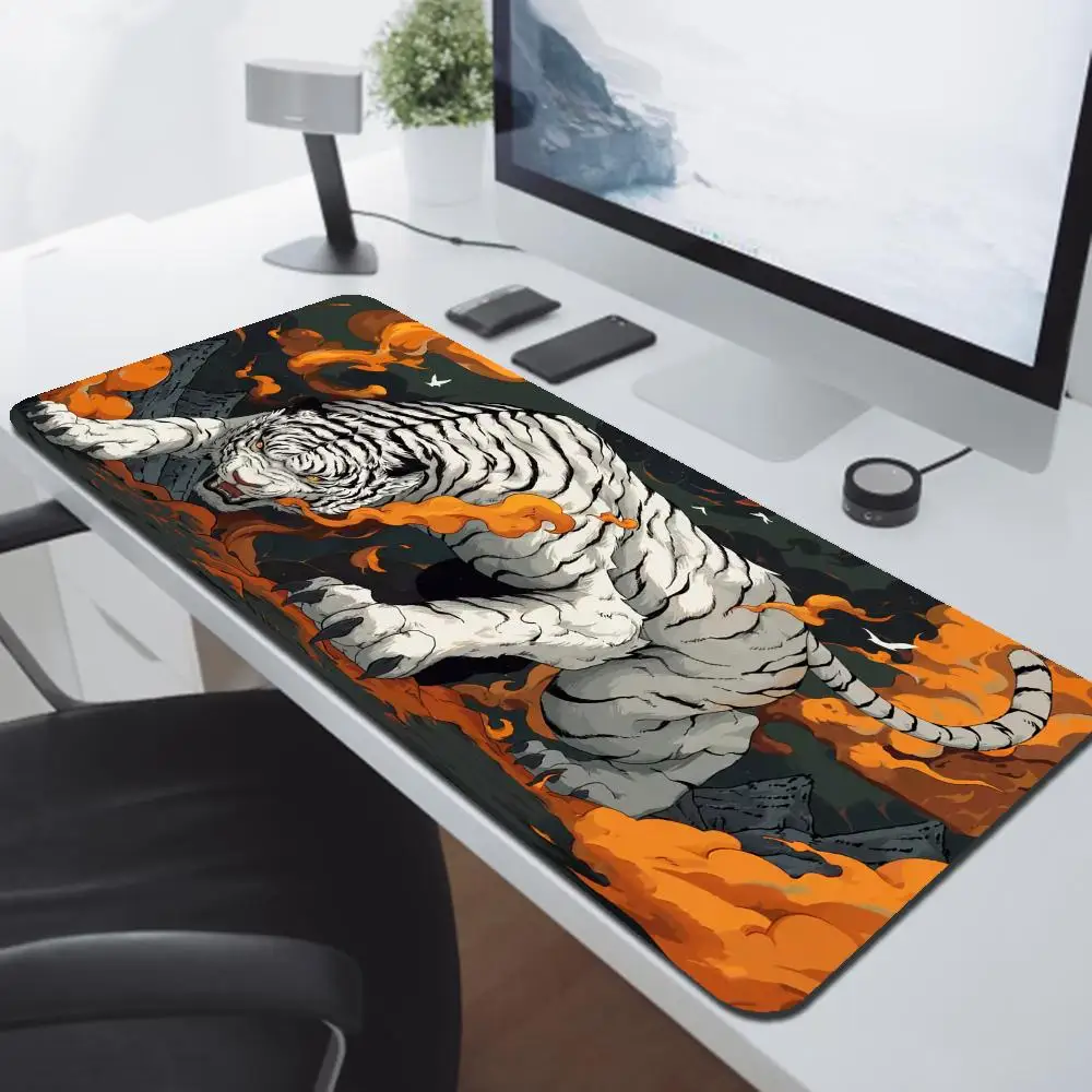 Tiger-Mousepad-Non-slip-HD-Print-Large-Size-900x400mm-Desk-Mat-Keyboard ...