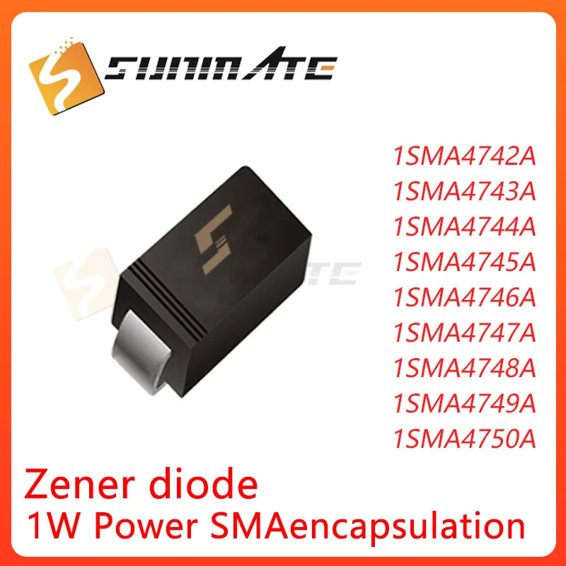 50PCS-1SMA4742A-1SMA4743A-1SMA4744A-1SMA4745A-1SMA4746A-1SMA4747A ...