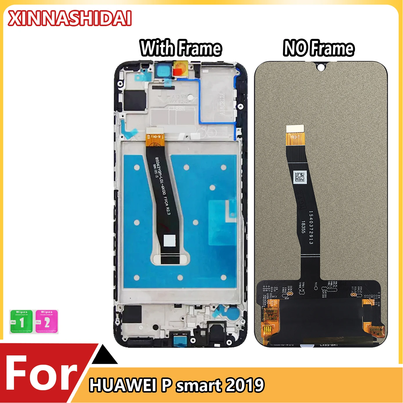 Aaa Quality Lcd For Huawei P Smart 2019 Lcd With Frame Lcd Screen ...
