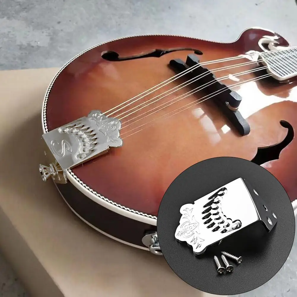 Mandolin-Tailpiece-Replacement-Feather-Pattern-Tailpiece-Tail-Piece-for ...