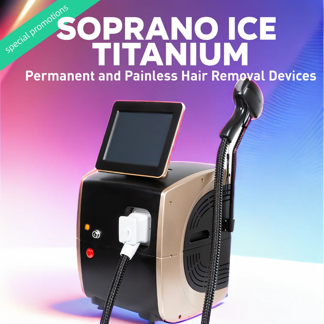 Professional-Soprano-ICE-Titanium-808NM-Diode-Laser-Hair-Removal ...