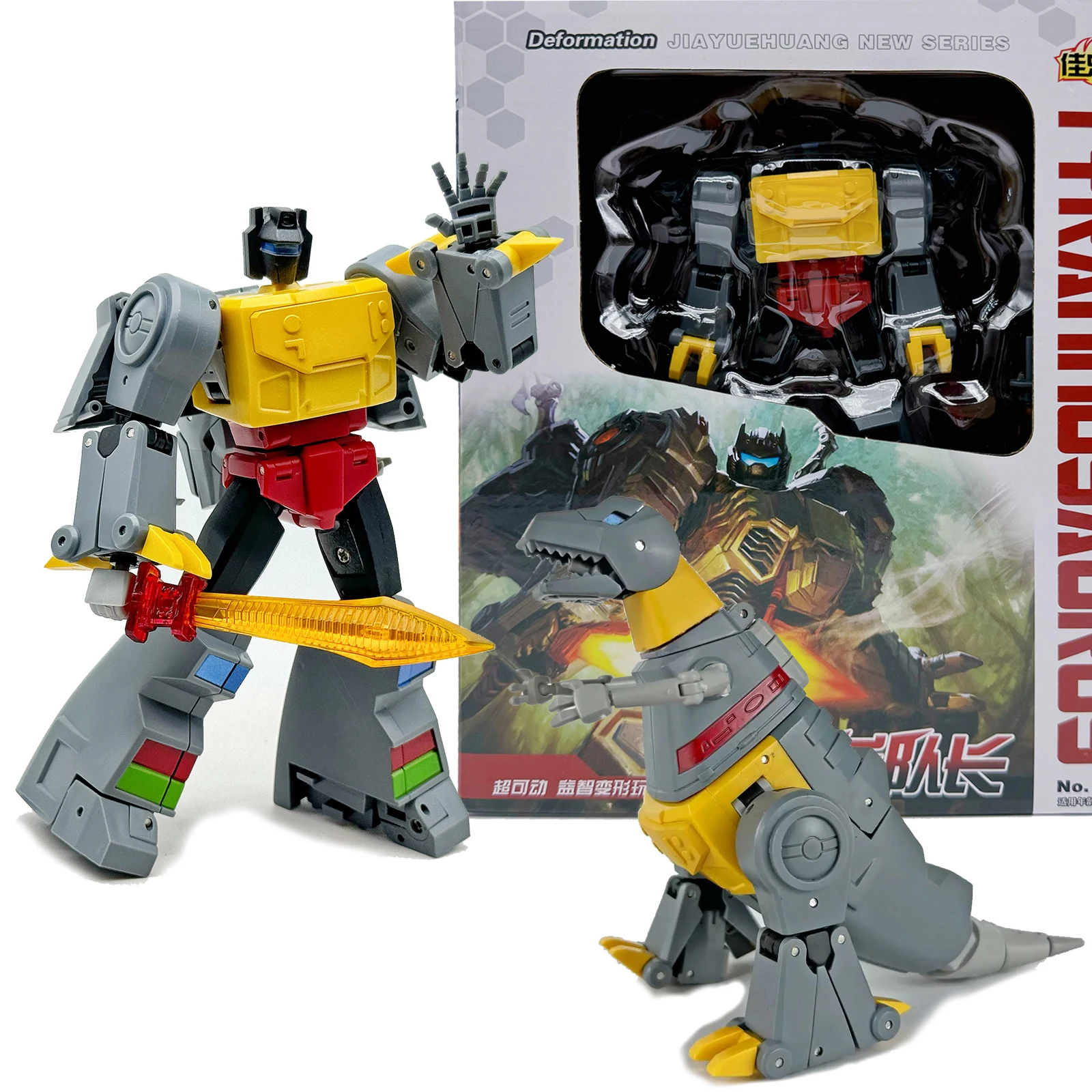 Transformadores 4 Caminhao Grimlock In Stock】mhz Toys Transformation
