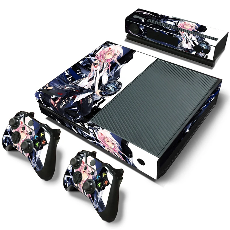 Anime girls for X box one console sticker and 2 controllers sticker for ...