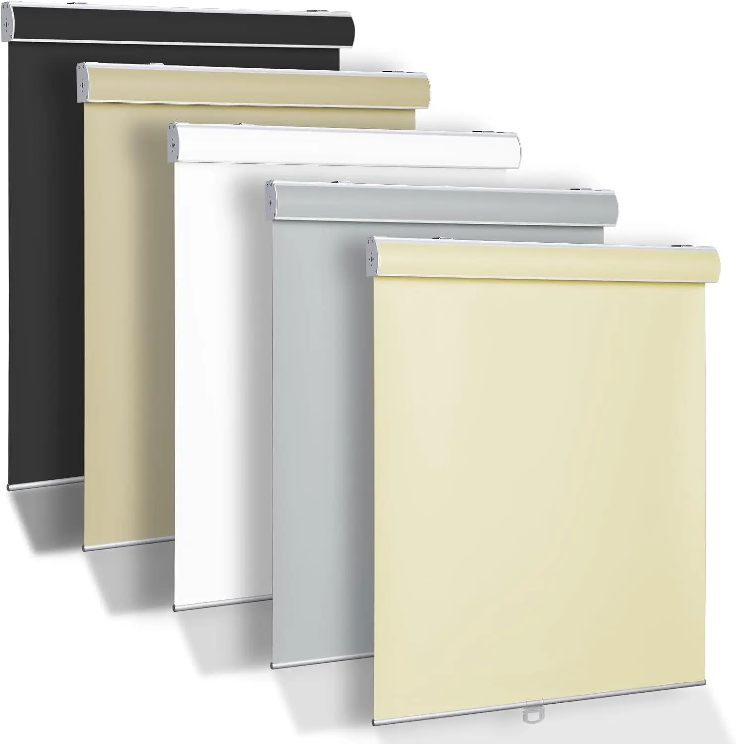 Tende-a-rullo-oscuranti-senza-fili-per-finestre-protezione-UV-Privacy ...