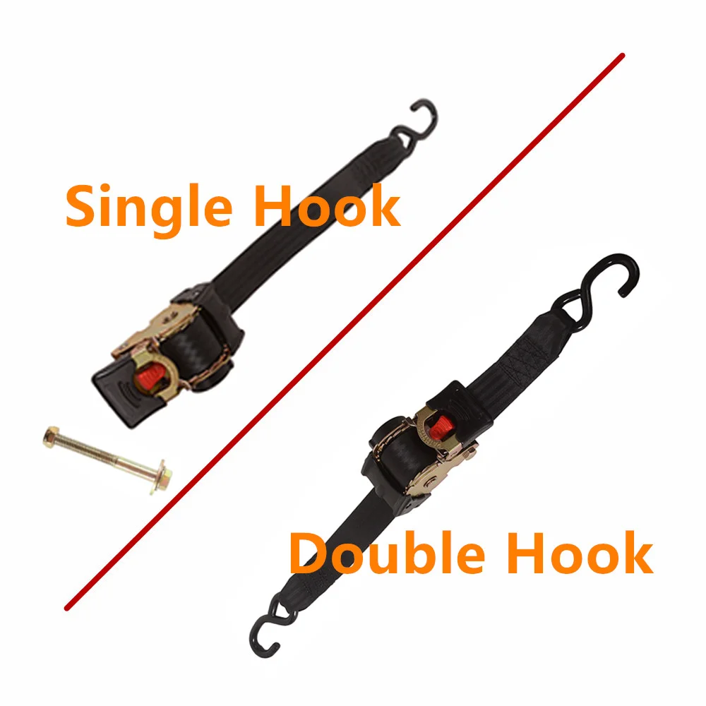 1PC-Double-Single-Hook-Auto-Retractable-Universal-Easy-To-Carry-Ratchet ...