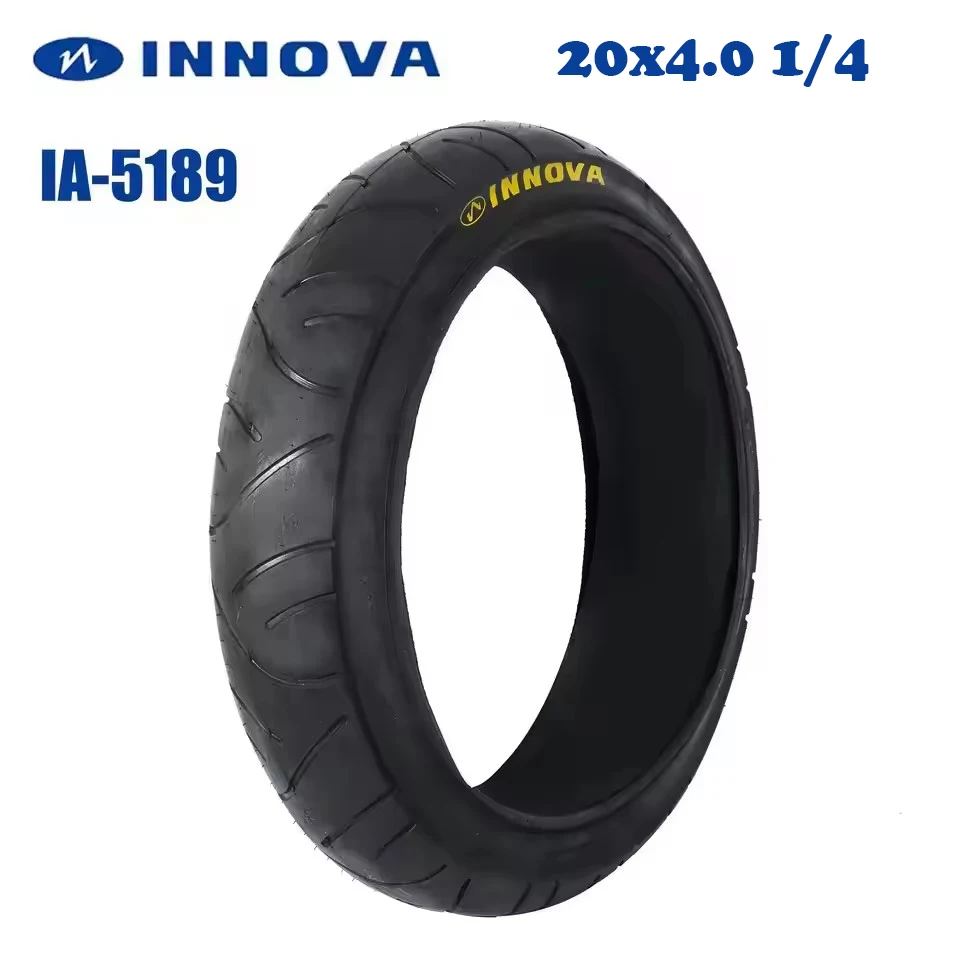 INNOVA Electric Bike Tire 20x4.0 1/4 WIRE Tire Original Black Blue ...