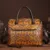 Genuine Leather First Layer Cowhide Women Handbag Embossing Pattern ...