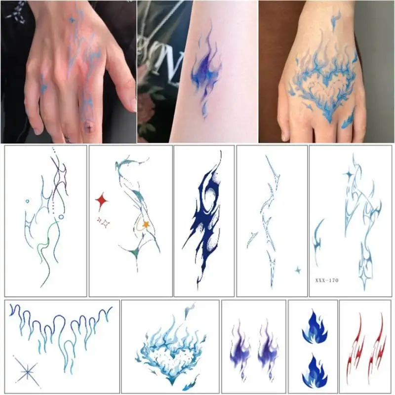 Ghost Flame Tattoos